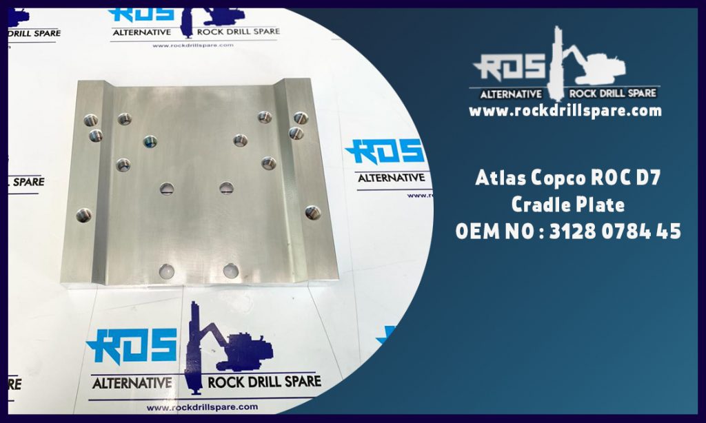 Atlas Copco Cradle Plate OEM: 3128 0784 45
