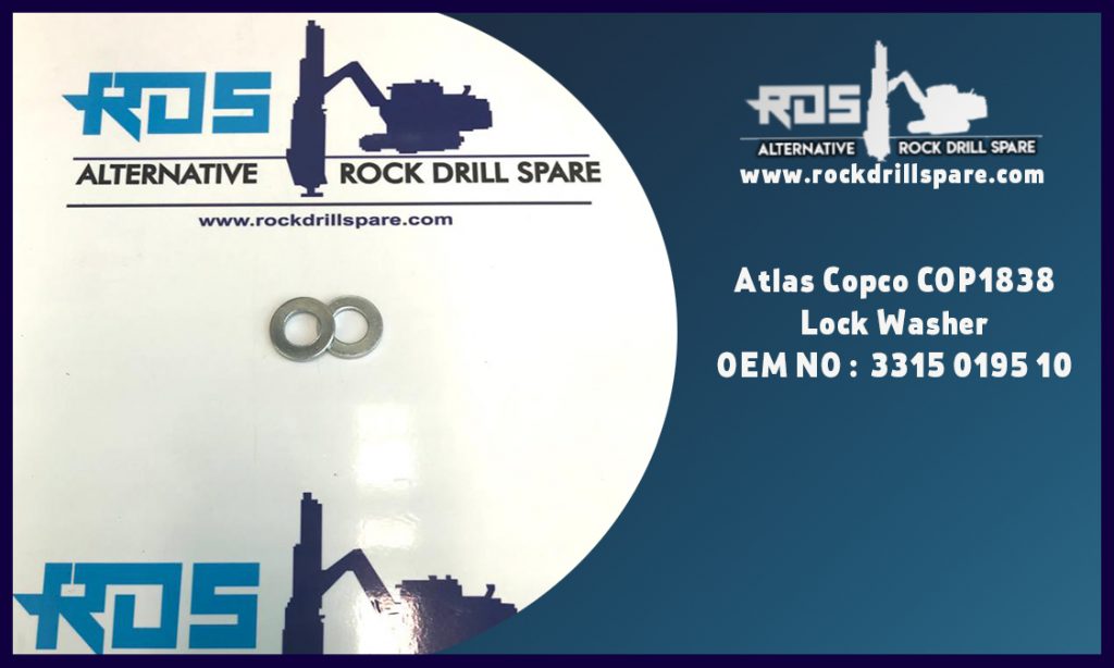 Atlas Copco Lock Washer OEM: 3315 0195 10